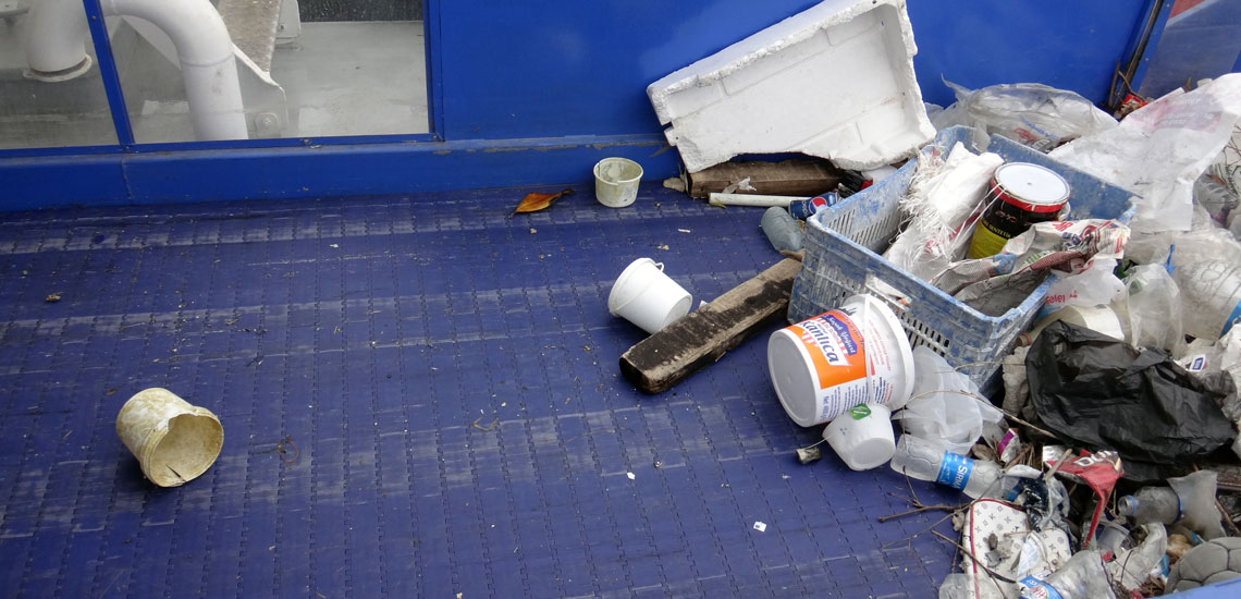 Self Unloader - Trash Skimmer Vessel